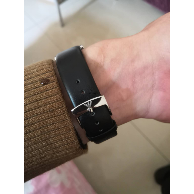 阿玛尼（EMPORIO ARMANI）手表欧美品牌商务时尚男士石英表 AR1674石英表表拿到手时间很准，带-苏宁易购