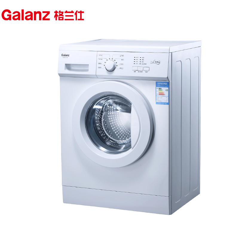 格兰仕(Galanz) XQG60-A708 6公斤全自动滚筒洗衣机 静音 8种洗涤程序 筒自洁 除菌 家用参数配置_规格_性能_功能-苏宁易购