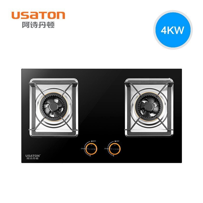 USATON/阿诗丹顿嵌入式燃气灶具K736H 天然气报价_参数_图片_视频_怎么样_问答-苏宁易购