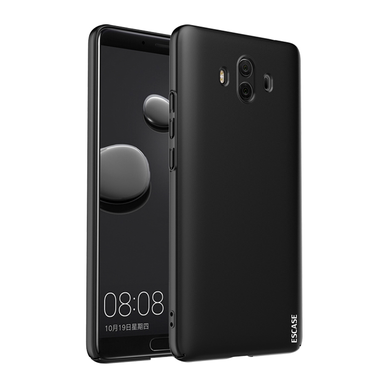 ESCASE 华为Mate10手机壳 华为Mate10手机套 送可拆卸指环扣 全包烤漆肤感保护硬壳报价_参数_图片_视频_怎么样_问答-苏宁易购