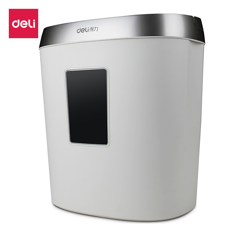 得力(deli)9929碎纸机大功率4级保密条状电动办公17L大容量氮化钢刀白色视频介绍_得力(deli)9929碎纸机大功率4级保密条状电动 ...