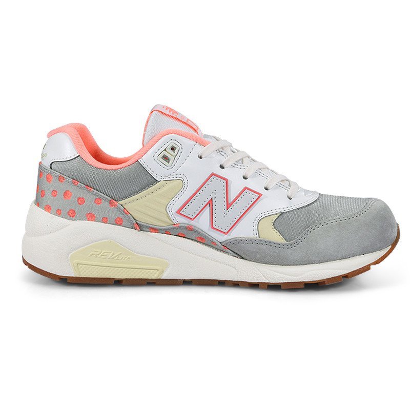 新百伦(New Balance)跑步鞋 新百伦(NEW BALANCE)NB580系列WRT580KP粉灰色时尚专业增高跑步鞋训练鞋运动鞋女鞋 ...