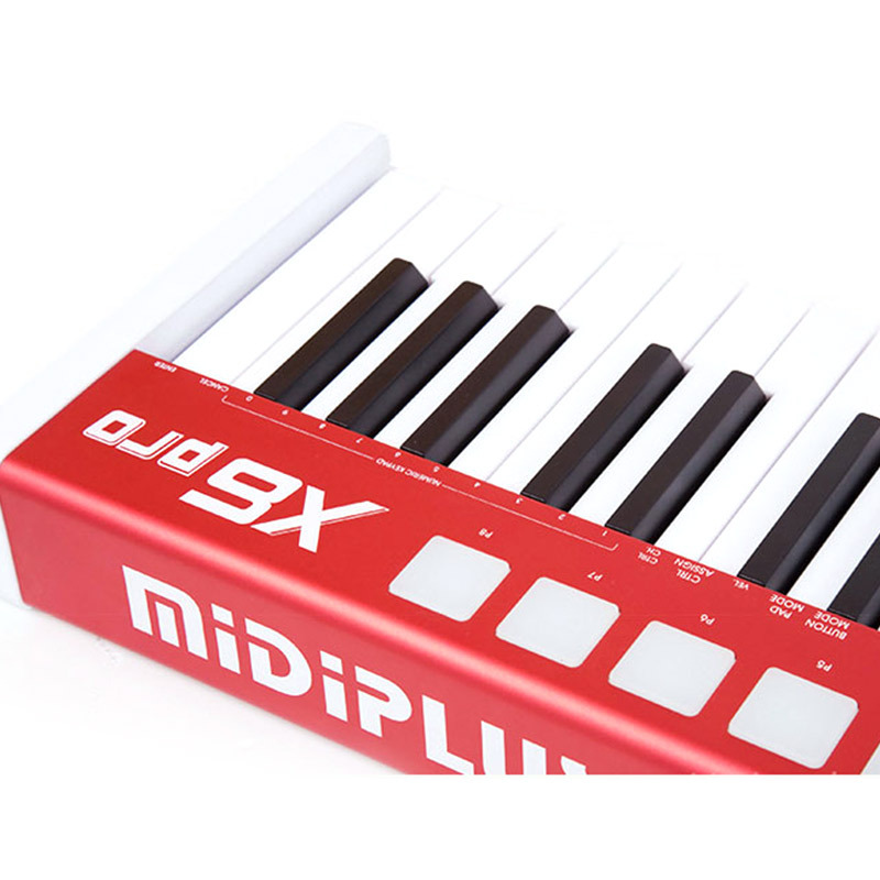 MIDIPLUS X8 X6PRO 升级MIDI键盘88 61键 自带音源电子钢琴练习 乐器配件报价_参数_图片_视频_怎么样_问答-苏宁易购