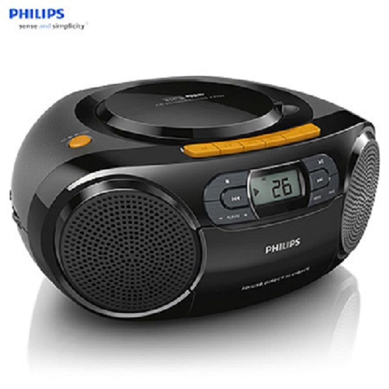 飞利浦(Philips)便携/蓝牙音箱AZ329/93 飞利浦AZ329 收录机 cd 磁带Usb SD卡FM 录音机 胎教 学习 教学机 ...