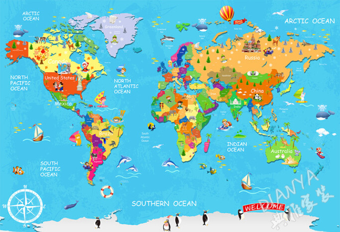 英文地图卡通,卡通图片(第5页)_大山谷图库