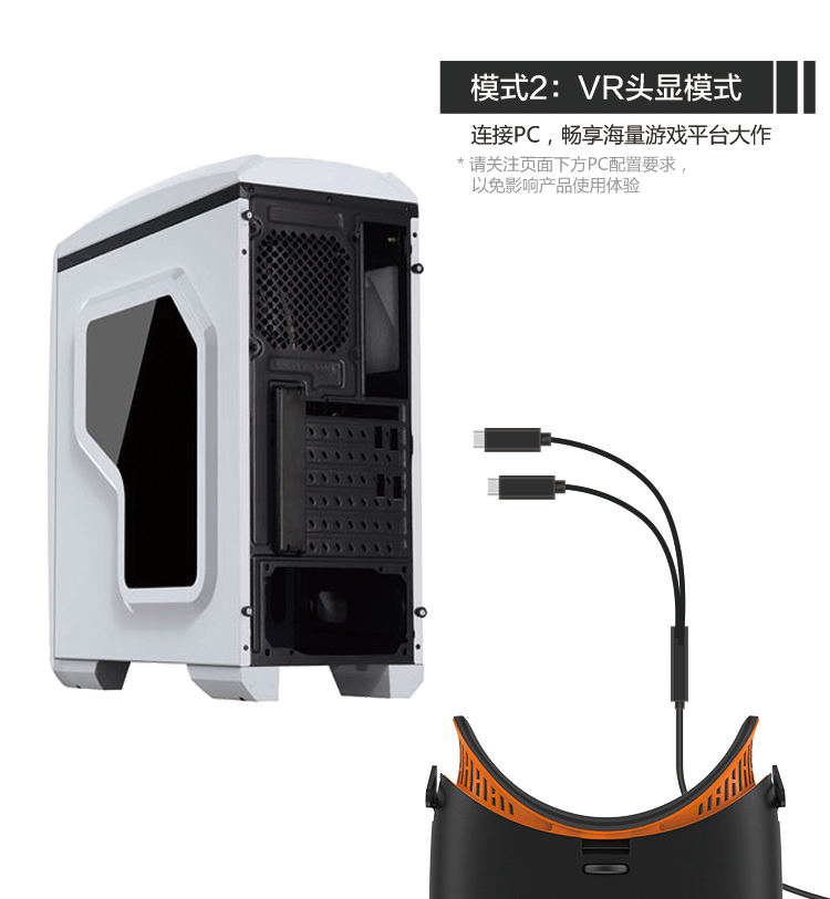 【智能手环】 Pico Neo VR一体机黑色标准版 VR一体机 虚拟现实 智能眼镜 VR头显(赠华为荣耀畅玩手环 A1 黑色)【价格 图片 ...